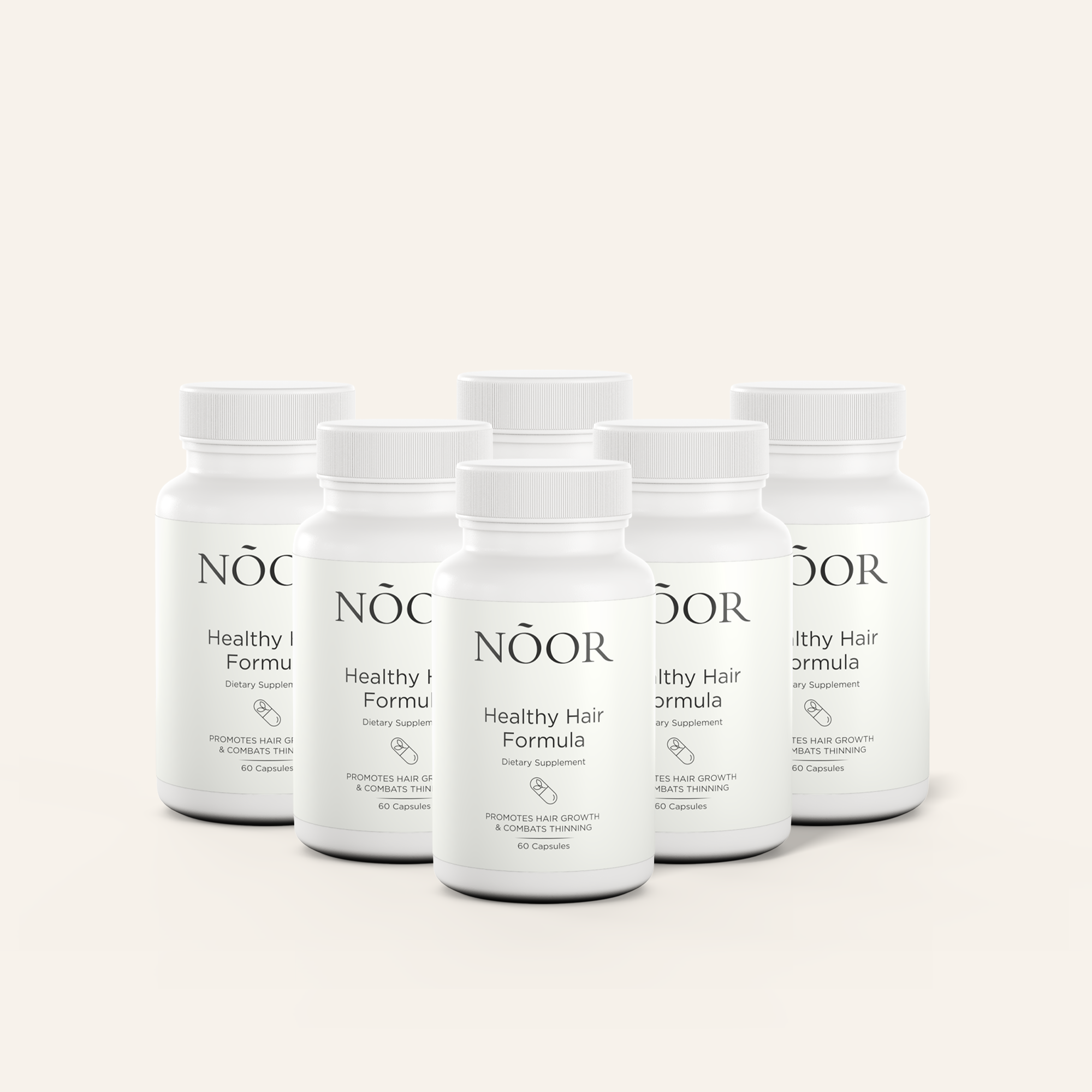 Healthy Hair Formula | 6 Month Supply – Noor Hair