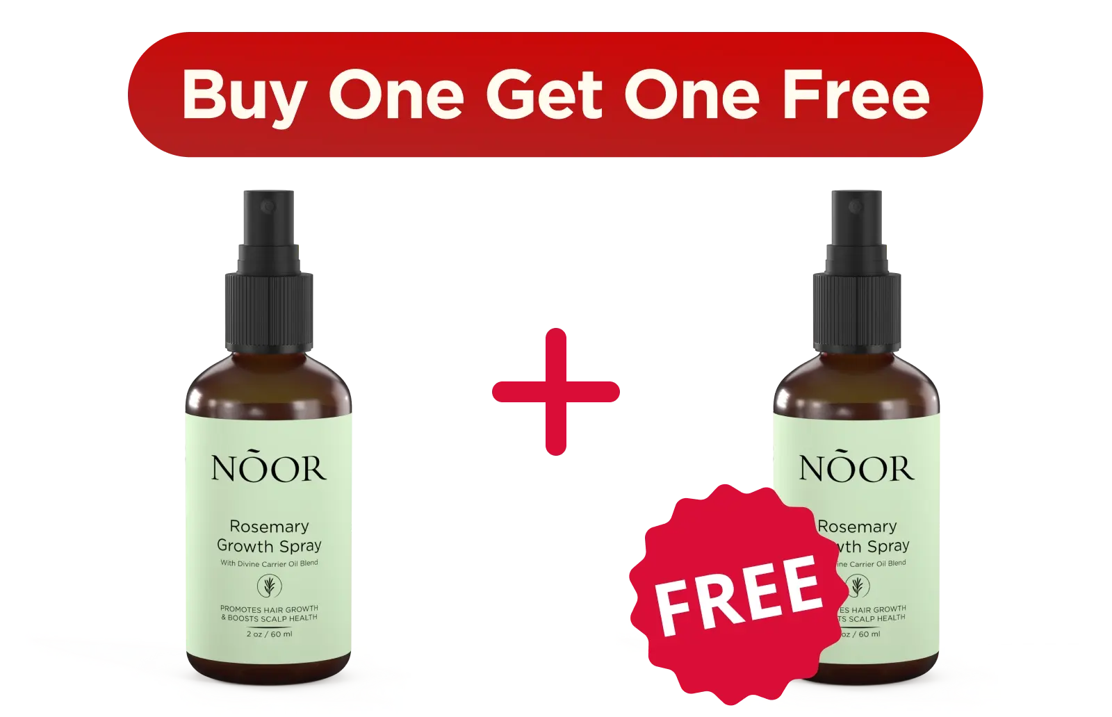 Rosemary Growth Spray Buy One Get One FREE – Noor Hair